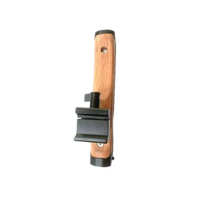 China Custom Wooden Side Handle with 360 Degree Swivel Rail Design for Mirrorless Cameras  CNC Machined Part for sale