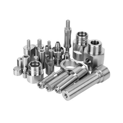 China Precision CNC Machined Metal Parts Stainless Steel Aluminum CNC Turning 5 Axis CNC Milling Services Custom Dimensions for sale