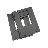 China High precision CNC aluminum alloy fixture with black hard anodized finish positioning jig for automation equipment for sale