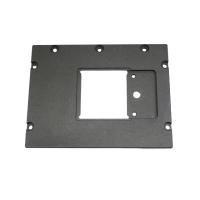 China High precision CNC aluminum alloy fixture with black hard anodized finish positioning jig for automation equipment for sale