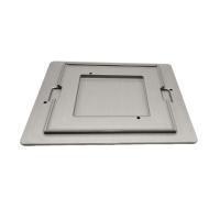 China High precision CNC aluminum alloy fixture with black hard anodized finish positioning jig for automation equipment for sale