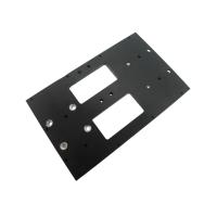 China Painted Aluminum Alloy Ultra High Precision CNC Skeletonized Mounting Plate Corrosion Resistant Wear Resistant Precision Machined Positioning Component Equipment Modules for sale