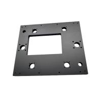 China Painted Aluminum Alloy Ultra High Precision CNC Skeletonized Mounting Plate Corrosion Resistant Wear Resistant Precision Machined Positioning Component Equipment Modules for sale
