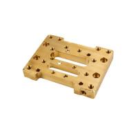 China High Wear Resistance Brass Machined Parts Precision CNC Brass Parts Custom Complex Structures High Electrical Conductivity for sale