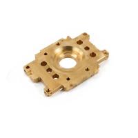 China High Wear Resistance Brass Machined Parts Precision CNC Brass Parts Custom Complex Structures High Electrical Conductivity for sale