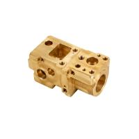 China High Wear Resistance Brass Machined Parts Precision CNC Brass Parts Custom Complex Structures High Electrical Conductivity for sale