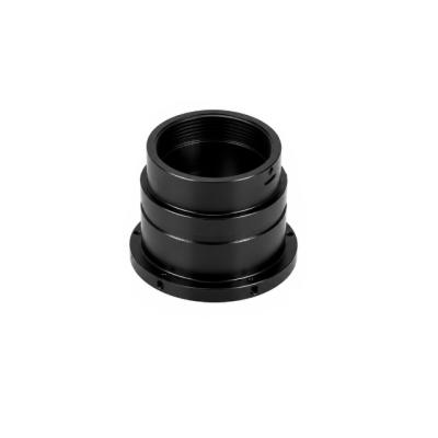 China Ultra precision black anodized optical barrel assembly CNC optical components Multi axis precision machining High coaxiality assembly for sale