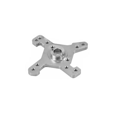 China Lightweight aerospace grade CNC drone structural components Precision drone parts High strength frame design 5 axis simultaneous machining for sale