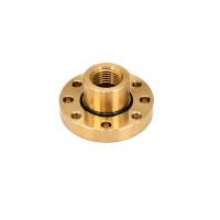 China Precision Brass Parts Complex Copper Alloy CNC Machined Parts Multi Hole Monolithic Components for sale