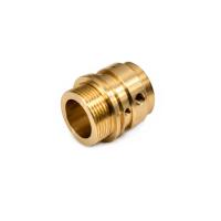 China Precision Brass Parts Complex Copper Alloy CNC Machined Parts Multi Hole Monolithic Components for sale