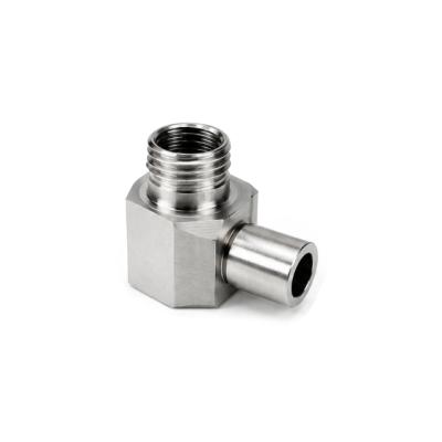 China High Density CNC Liquid Cooling Fittings Aluminum Alloy CNC Liquid Cooling Fitting Machining for sale
