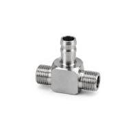 China Aluminum Alloy CNC Liquid Cooling Fitting Machining Precision Flow Channel Design for sale