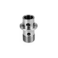 China CNC Machining Of Aluminum Alloy Liquid Cooling Fittings High Sealing And Pressure Resistance for sale