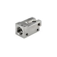 China Aluminum Alloy Cnc Liquid Cooling Joint Machining Precision Flow Channel Integrated Machining for sale