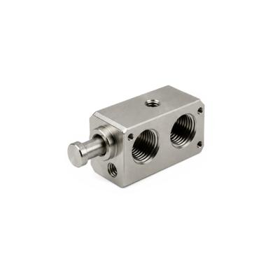 China High Precision Sealing Component Machining Aluminum Alloy CNC Liquid Cooling Fitting Machining for sale