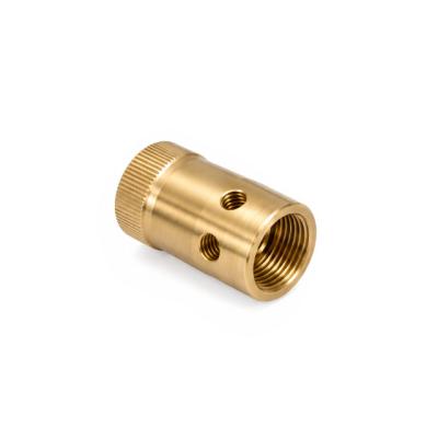 China Precision Brass CNC Parts High Precision Turn Mill Composite Machining for sale