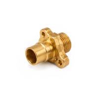 China Precision Machined Brass Parts With Complex Geometries Custom CNC Brass Parts for sale
