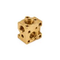 China Precision Machined Brass Parts With Complex Geometries Custom CNC Brass Parts for sale