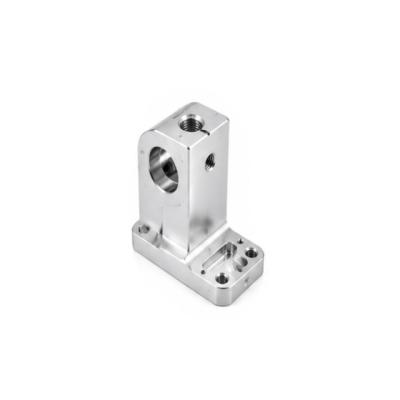 China Precision CNC Machined Aluminum Alloy Mounting Connectors Anodized Finish Parts for sale
