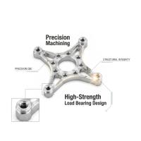 China Precision CNC Machined UAV Connector Mounts Aviation Grade Aluminum Parts for sale