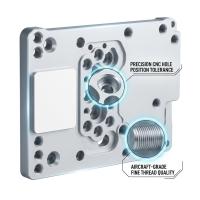 China Precision CNC Machined Aluminum Automation Parts Custom Machining OEM Service for sale