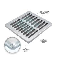 China Precision CNC Machined Sheet Metal Ventilation Louvers Custom Air Vent Grilles OEM Service for sale