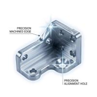 China Precision CNC Machined Sheet Metal Mounting Frames Custom Rack Rails OEM Service for sale