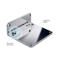 China Precision CNC Machined Sheet Metal Hinges Custom Cabinet Door Hardware OEM Service for sale