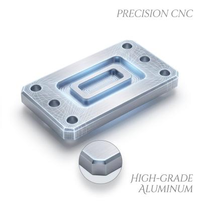 China Precision CNC Machined Sheet Metal Mounting Brackets Custom Equipment Base Plates OEM Service for sale