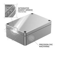 China Custom CNC Machined Aluminum Alloy Enclosure For Industrial Control Equipment for sale