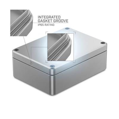 China Custom CNC Machined Aluminum Alloy Enclosure For Industrial Control Equipment for sale