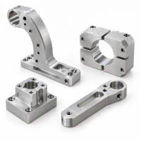China Custom CNC Machined Aluminum Automation Parts Precision Fixture Components and Sensor Mounts for sale