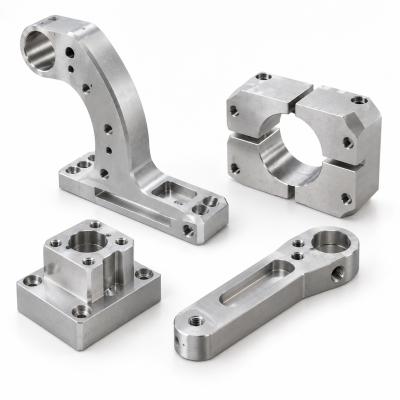 China Custom CNC Machined Aluminum Automation Parts Precision Fixture Components and Sensor Mounts for sale