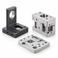 China Custom CNC Machined Aluminum Automation Parts Precision Fixture Components and Sensor Mounts for sale