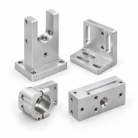 China Custom CNC Machined Aluminum Automation Fixtures Sensor Mounts and Machine Components for sale