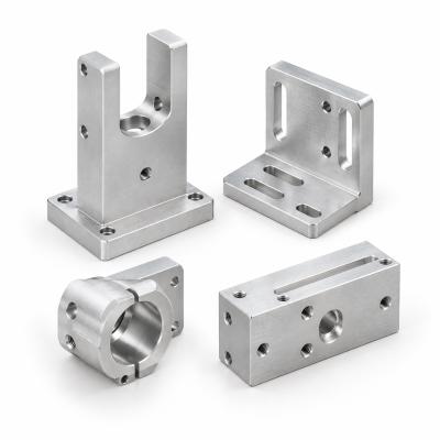 China Custom CNC Machined Aluminum Automation Fixtures Sensor Mounts and Machine Components for sale