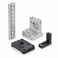 China Custom CNC Machined Aluminum Automation Fixtures Sensor Mounts and Machine Components for sale