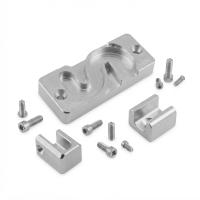 China Aluminum CNC Services for Custom Cable Clamps and Routing Components for sale