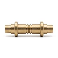 China CNC Brass Pneumatic Valve Spool  Precision Turned Flow-Control Part for sale