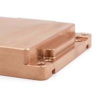 China CNC Copper Heat Spreader Base Precision Thermal Component for sale