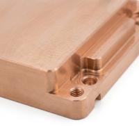 China CNC Copper Heat Spreader Base Precision Thermal Component for sale