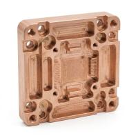 China CNC Copper Heat Spreader Base Precision Thermal Component for sale