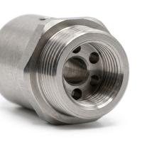 China CNC 316L Stainless Steel Spray Nozzle Body  Precision Industrial Cleaning Component for sale