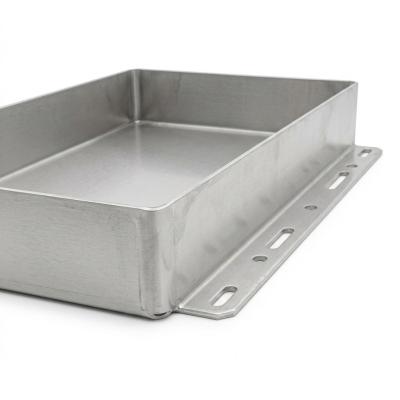 China Custom 5052 Aluminum Battery Tray Sheet Metal Fabricated Industrial Power Component for sale