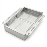 China Custom 5052 Aluminum Battery Tray Sheet Metal Fabricated Industrial Power Component for sale