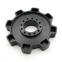 China CNC POM Bottle Indexing Star Wheel for Automated Filling Lines for sale