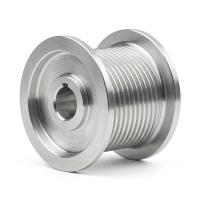 China CNC Aluminum UAV Winch Drum for Tethered Inspection Systems for sale