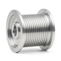 China CNC Aluminum UAV Winch Drum for Tethered Inspection Systems for sale