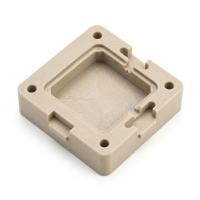 China CNC PEEK IC Test Socket Package Guide Insert for BGA Testing for sale