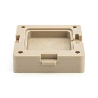 China CNC PEEK IC Test Socket Package Guide Insert for BGA Testing for sale
